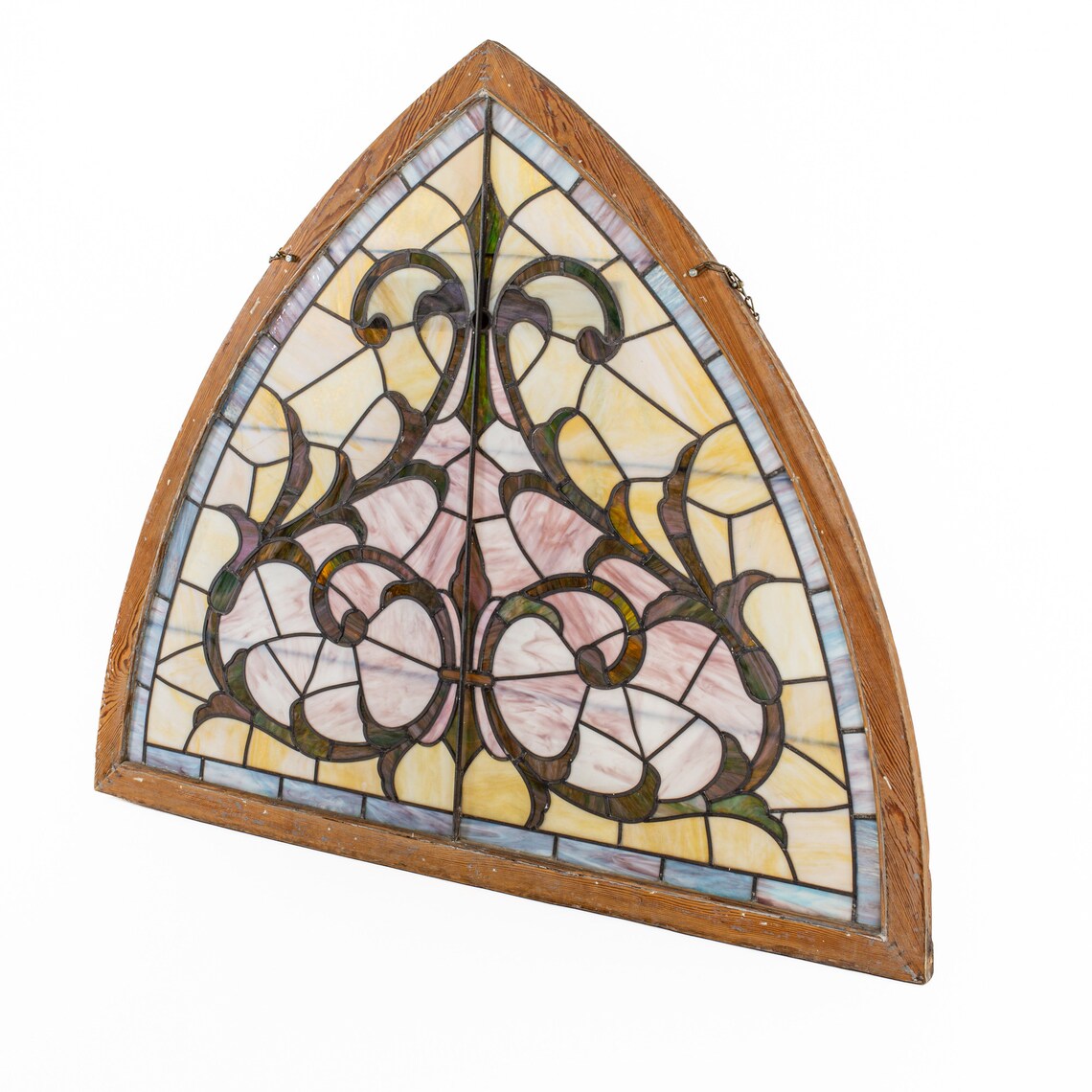 Triangular Stained Glass Window - Etsy