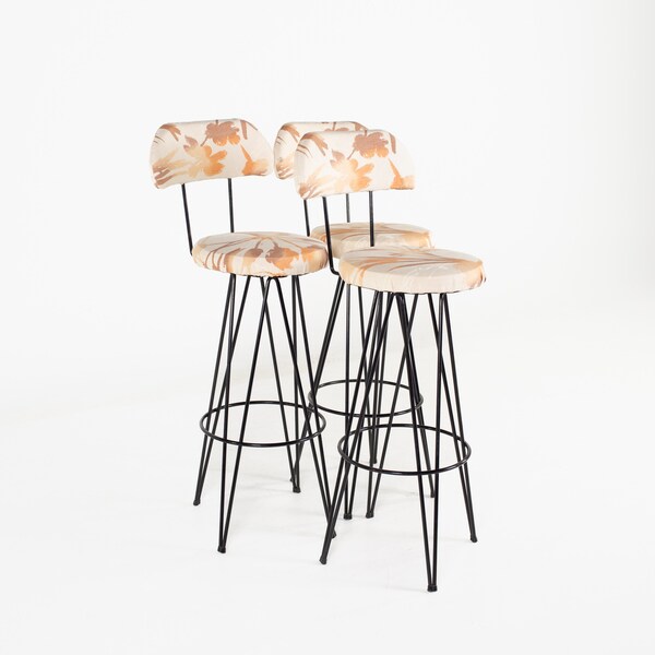 Retro Bar Stools - Etsy