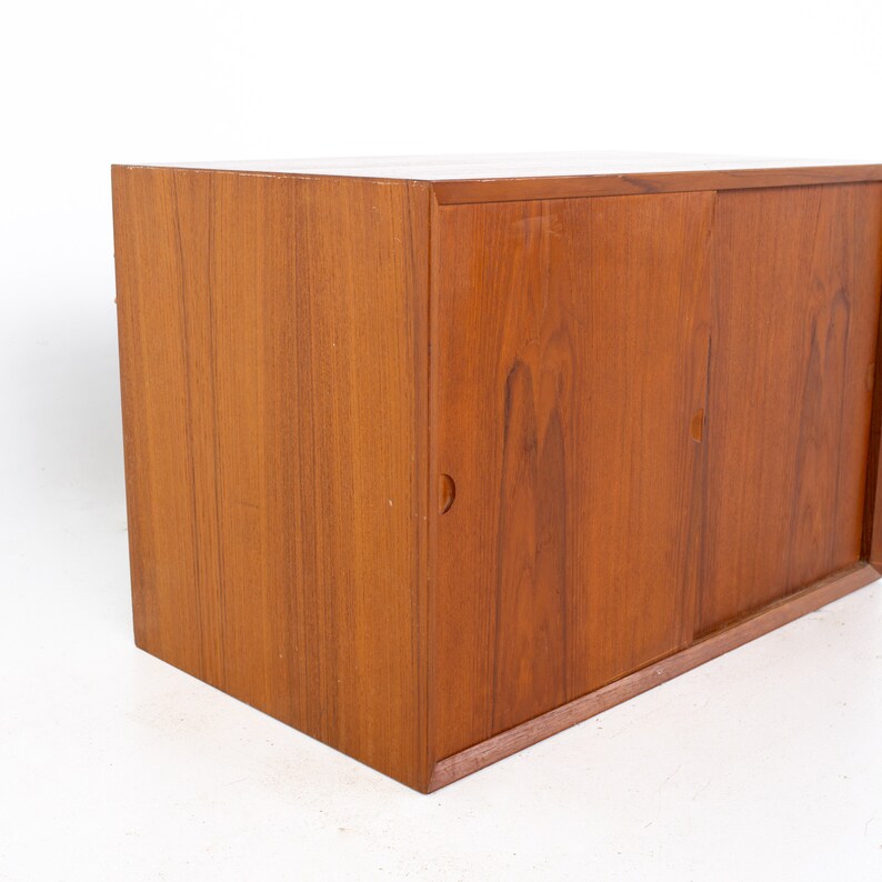 Cado Mid Century Teak Sliding Door Wall Unit Box Mcm - Etsy