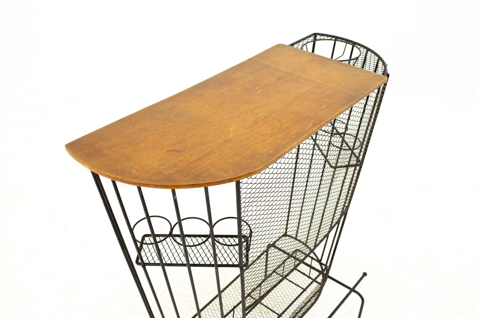 Tony Paul Mid Century Wrought Iron Compact Bar Mcm | Etsy