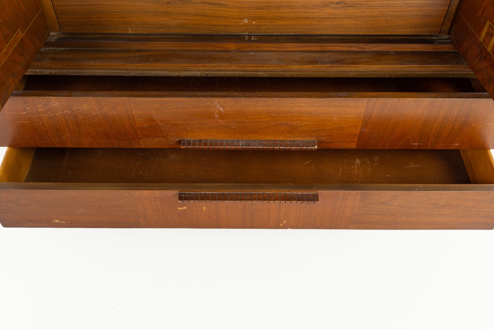 Albert Parvin Style Mid Century Walnut Highboy Dresser - Etsy