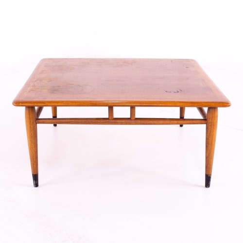 Mid Century Modern Lane Side Table Walnut Nightstand With - Etsy