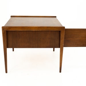 Mid Century Walnut Foyer Entry Console - Mcm - Etsy