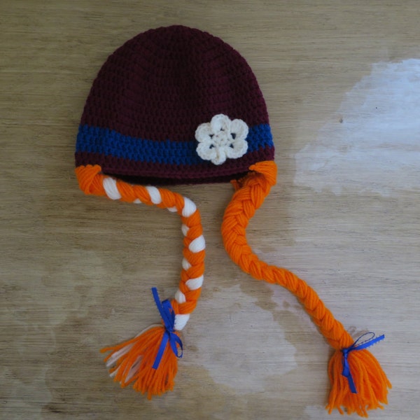 Frozen Anna Hat - Etsy