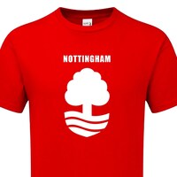 Nottingham Forest Fans T-shirt - Brian Clough Legacy Football Fan Shirt ...