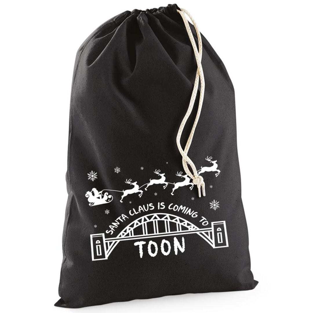 Santa Claus is Coming to Toon Newcastle Christmas Presents Sack ...