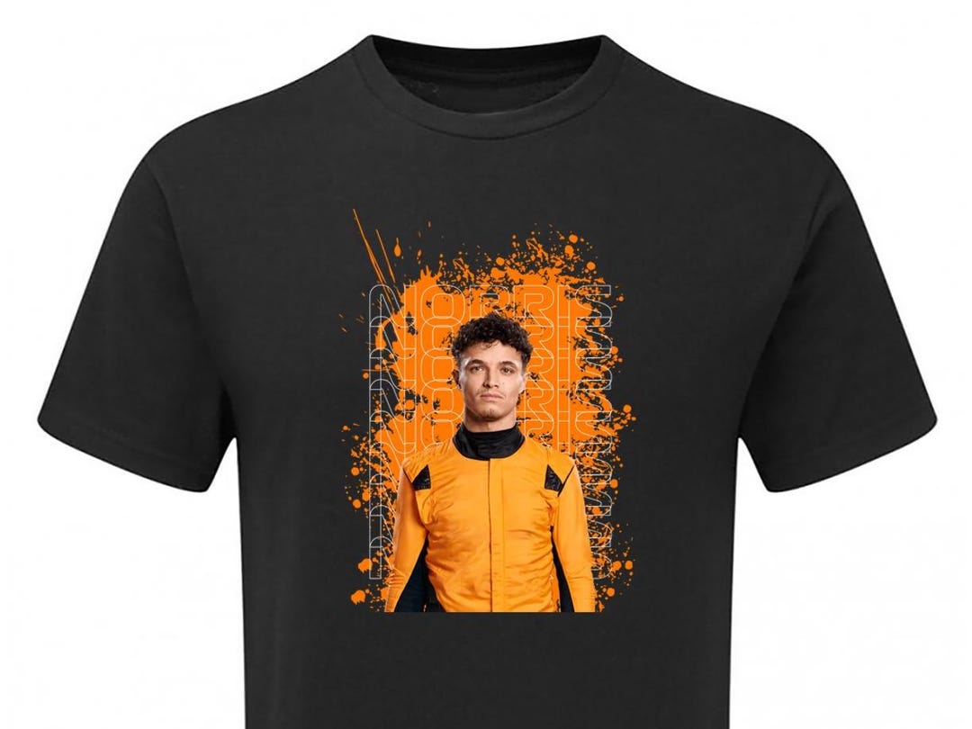 NOR Norris Britain Unofficial F Fanmade Tshirt Motorsport Lando 1 Mens ...
