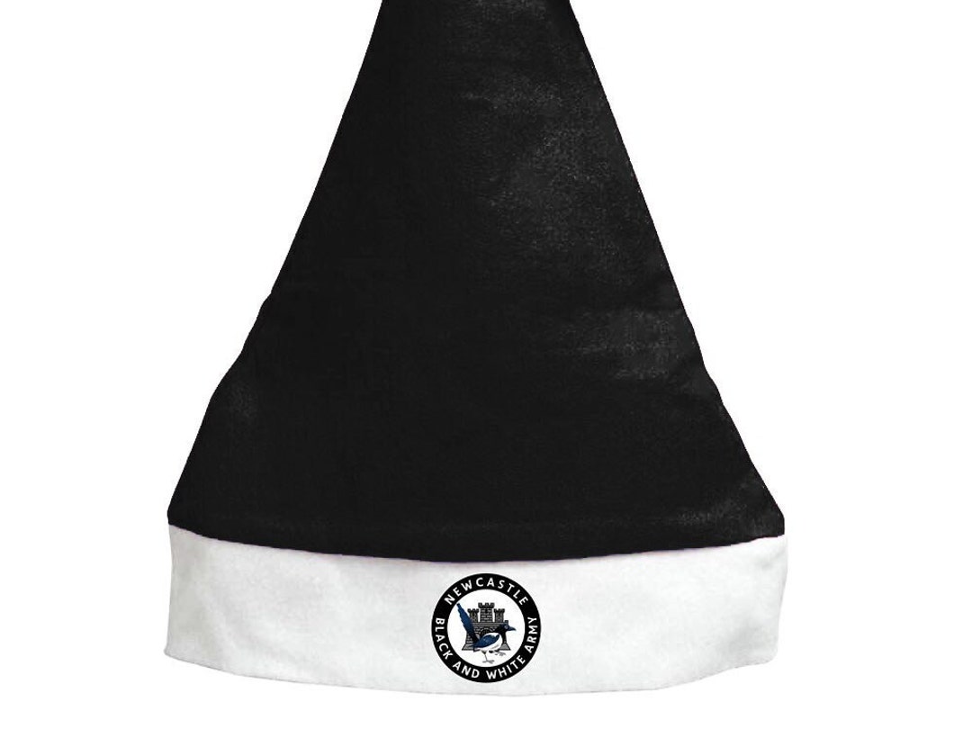 Newcastle Crest Unofficial Santa Hat Fanmade Merchandise Printed Logo ...