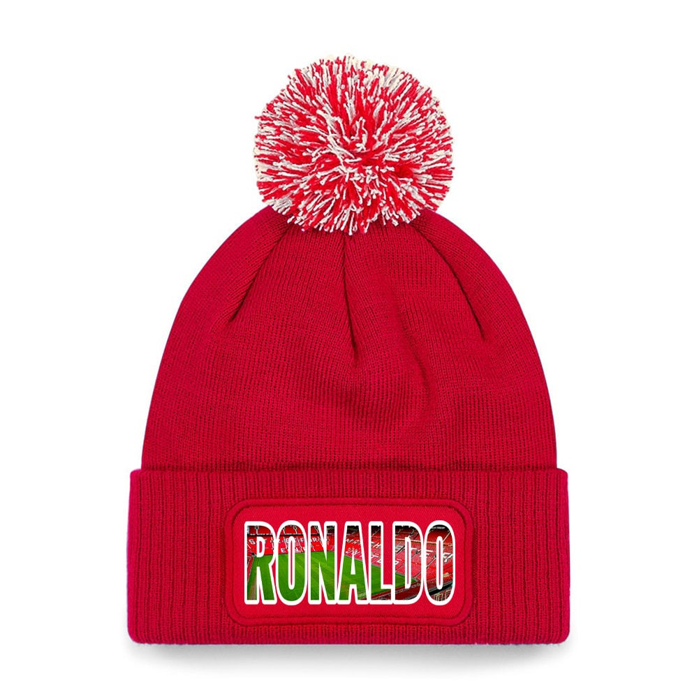 Ronaldo United Stadium Fanmade HAT Printed Logo Souvenir From ...
