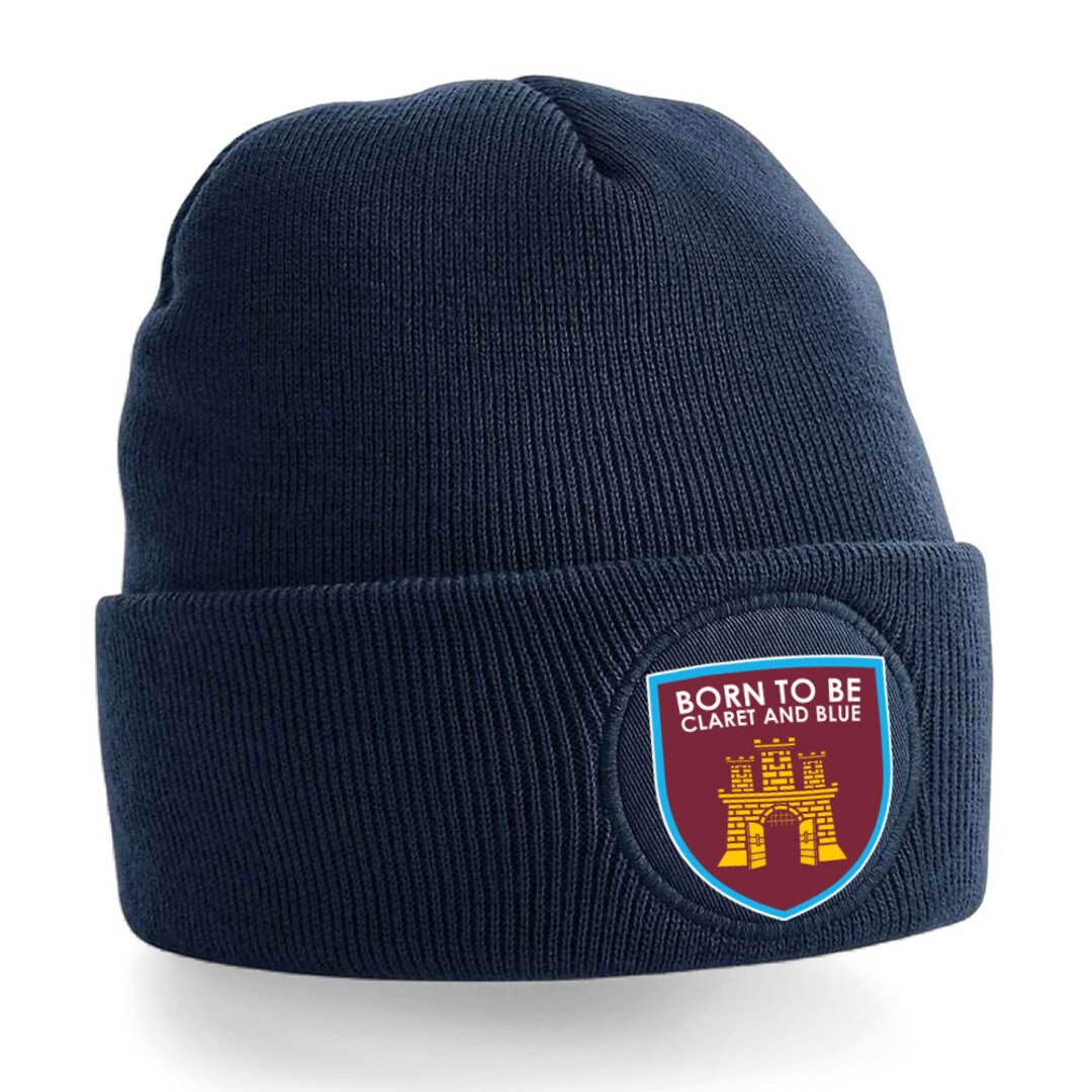 W. Ham Crest Fanmade HAT Printed Logo Bronx Turn Up - Etsy