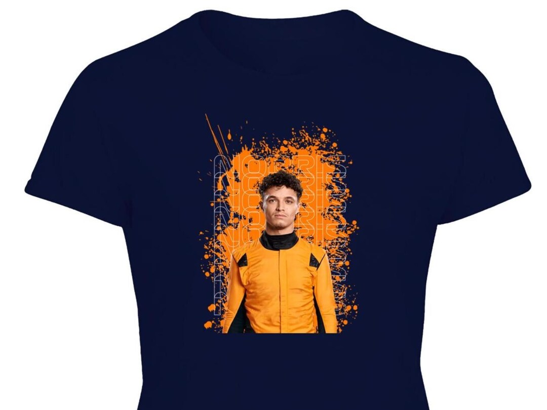 NOR Norris Britain Unofficial F Fanmade Tshirt Motorsport Lando ...