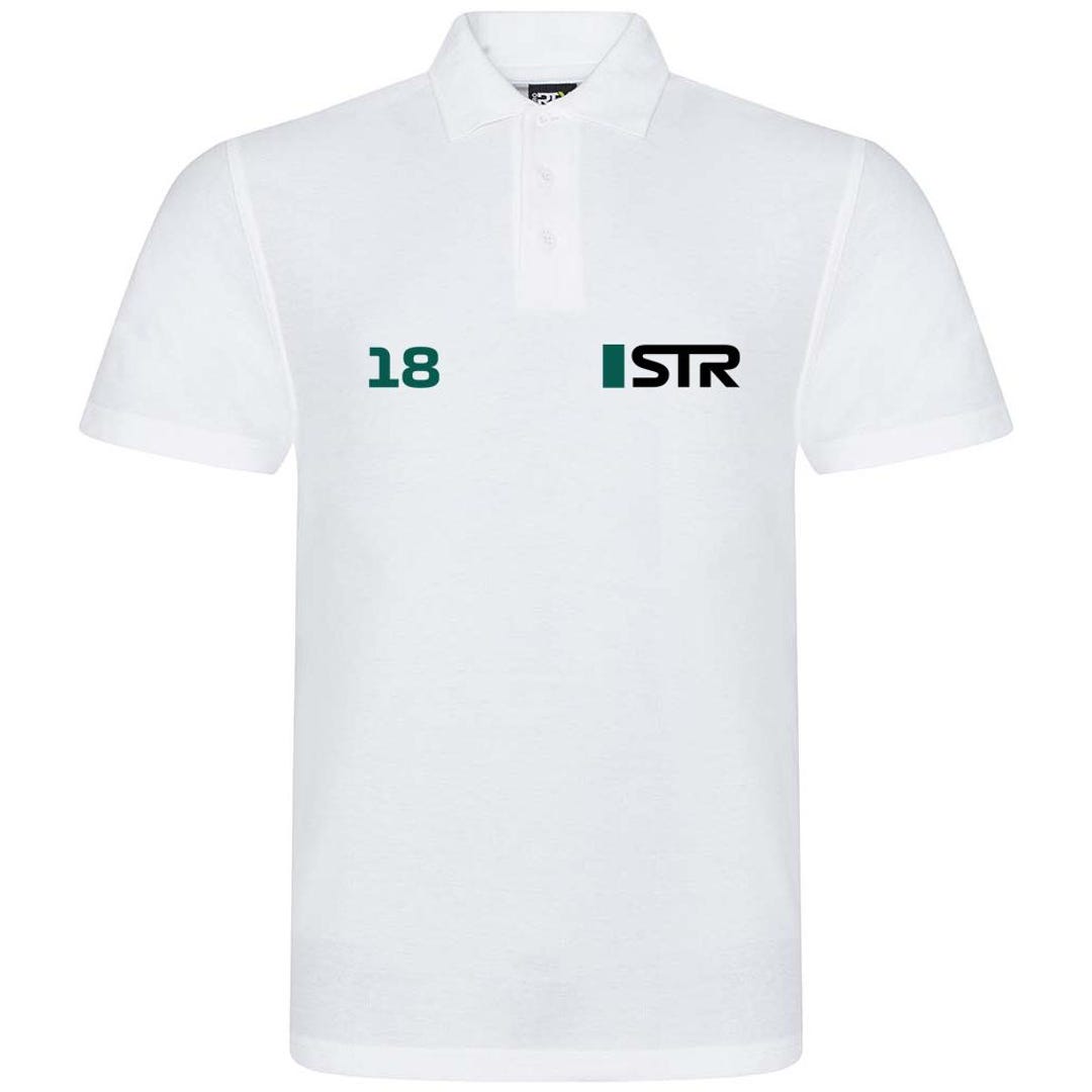 18 STR Canada Stroll Unofficial F Fanmade Polo Shirt Motorsport 1 Mens ...