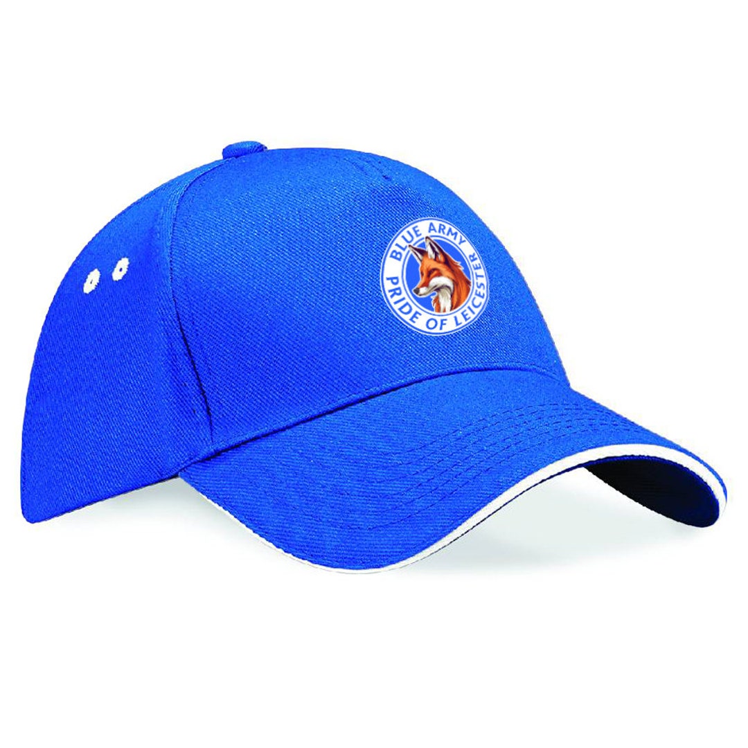 Leicester Crest Fanmade Sandwich Cap Printed Logo - Etsy