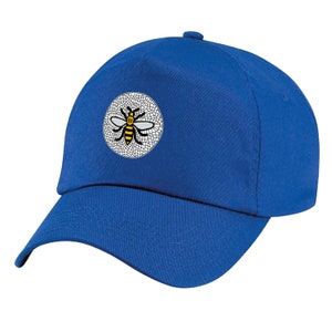 Manchester Yellow Bee Printed Logo CAP City United Manc Mancunian - Etsy