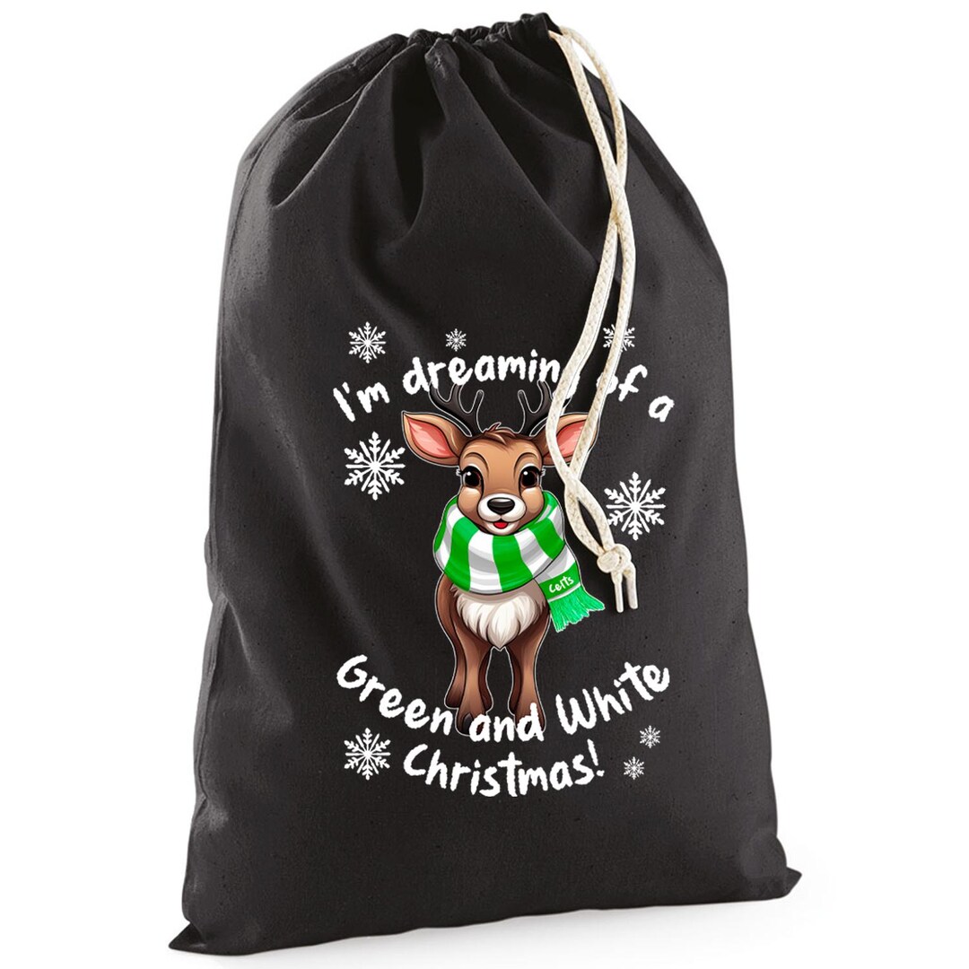 Celts REINDEER Christmas Presents Sack Fanmade Merchandise - Etsy
