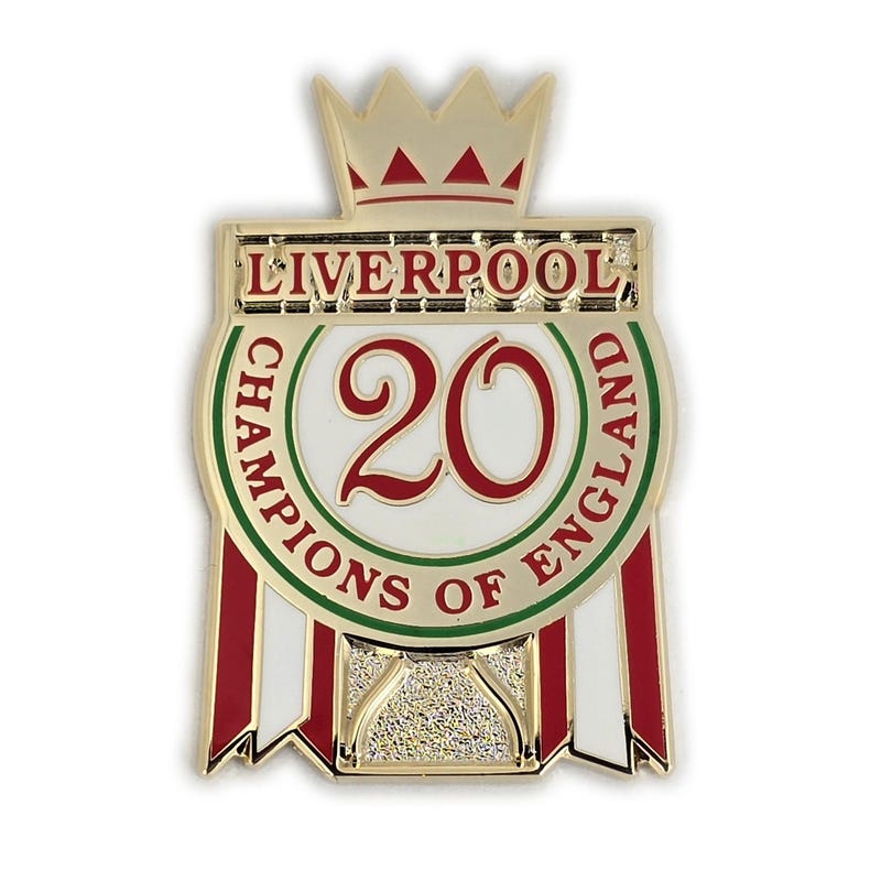 Premier League Gold Badge - Etsy UK
