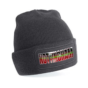 Nottingham Fanmade HAT Printed Logo Bronx Turn up STADIUM - Etsy