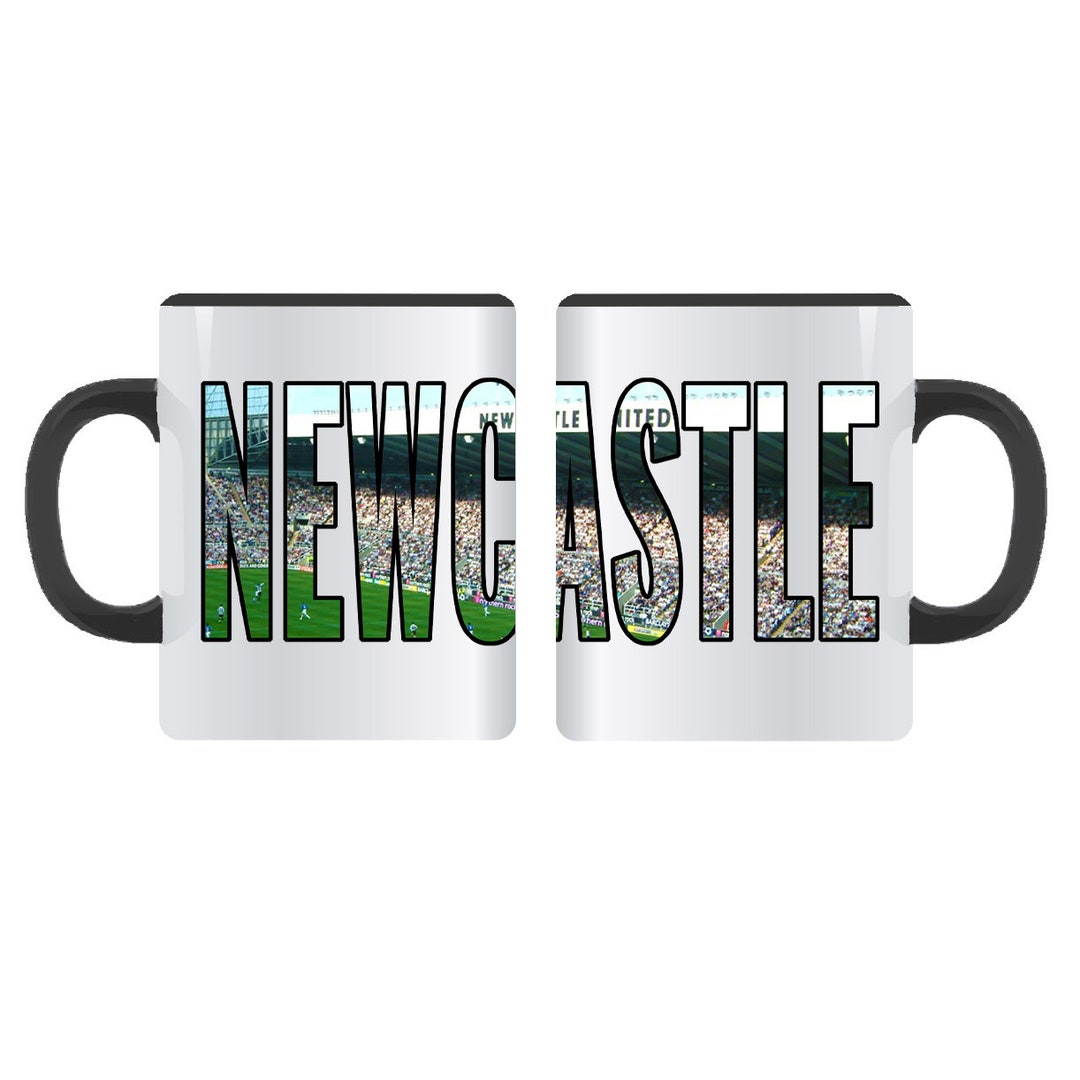 Newcastle Stadium MUG Fanmade Merchandise Black & White Army - Etsy
