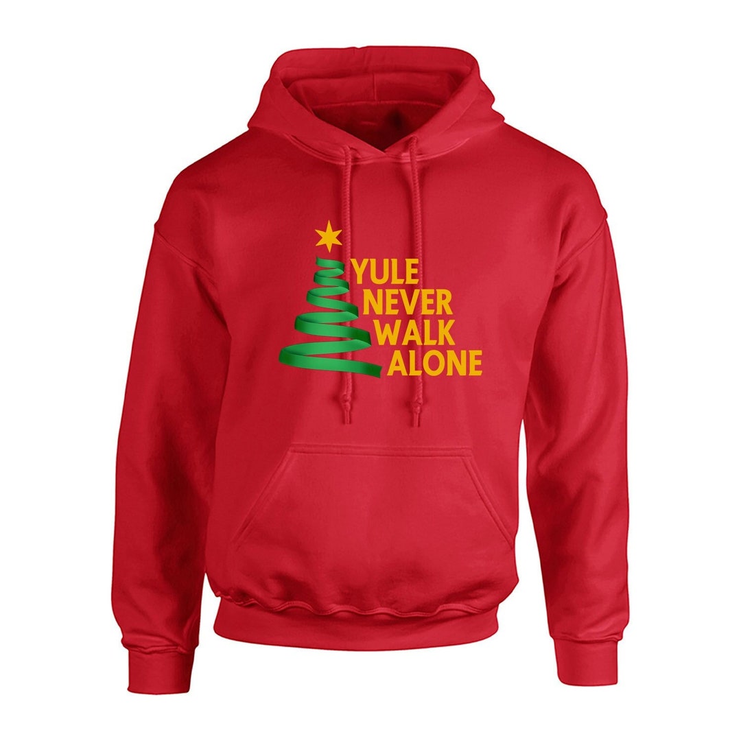 Yule Never Walk Alone Liverpool Men's & Women's Christmas Hoodie ...