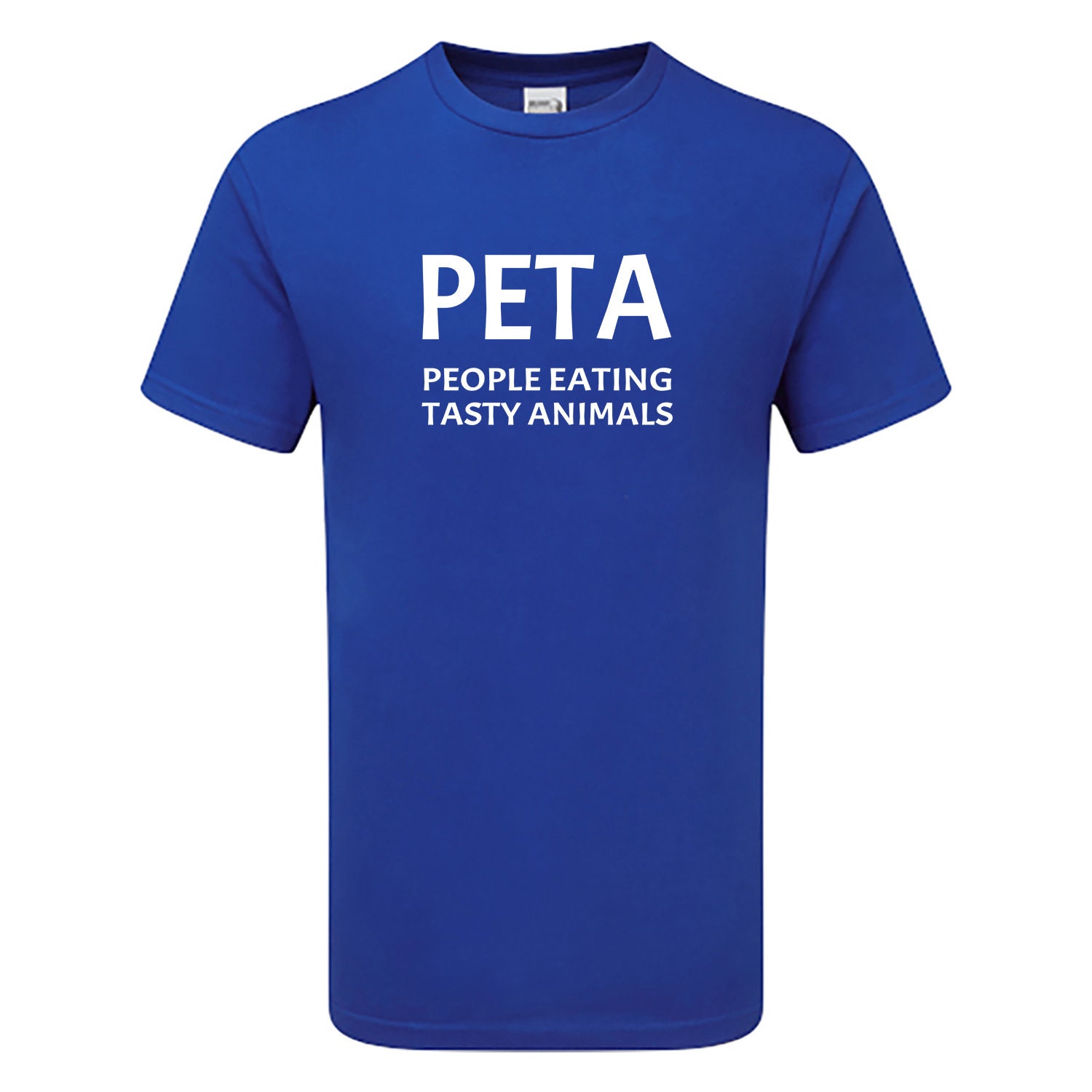 PETA People Eating Tasty Animals Mens Tshirt Assorted Colours - Etsy