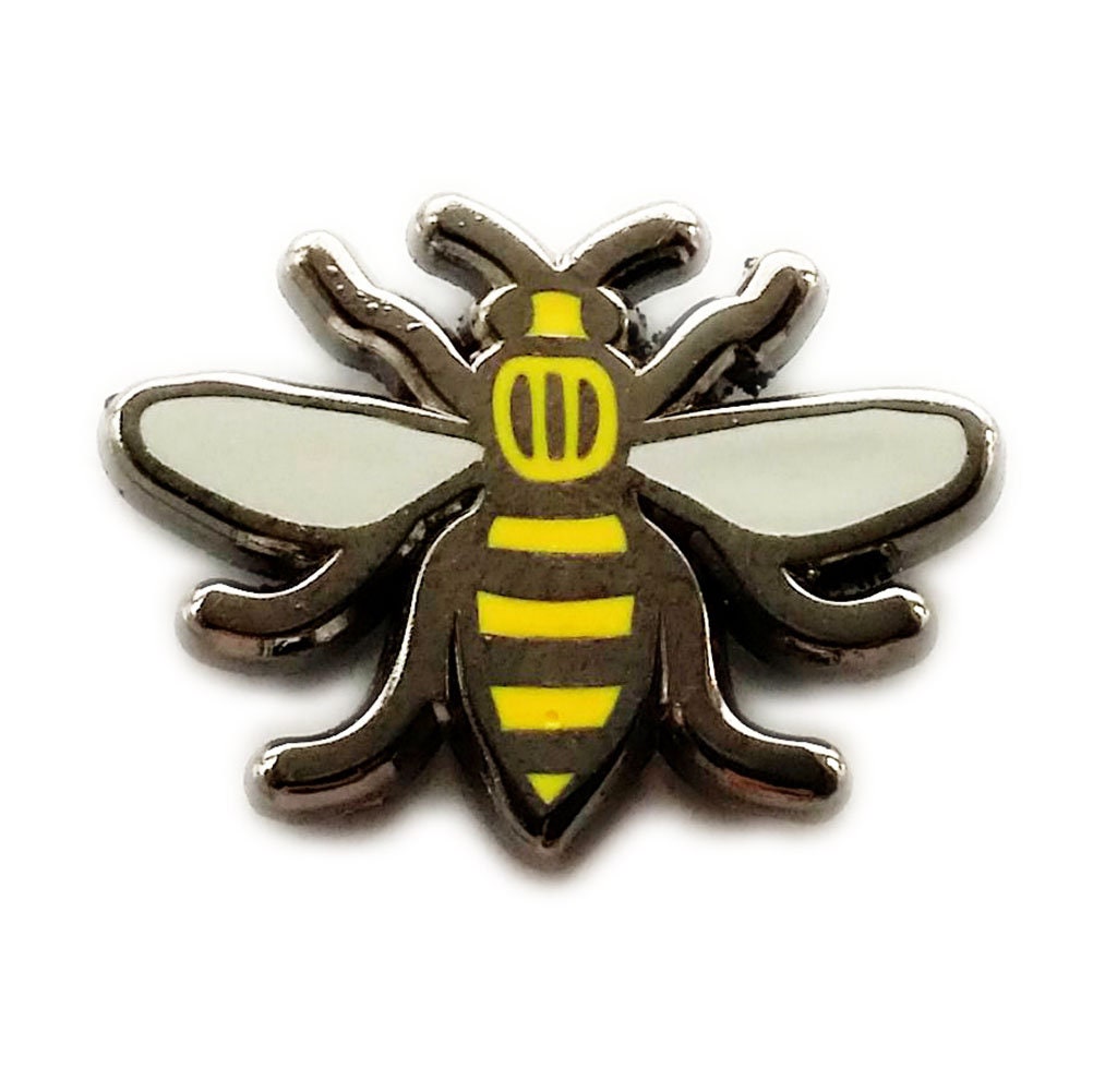 Manchester Bee Pin Badge - Etsy UK