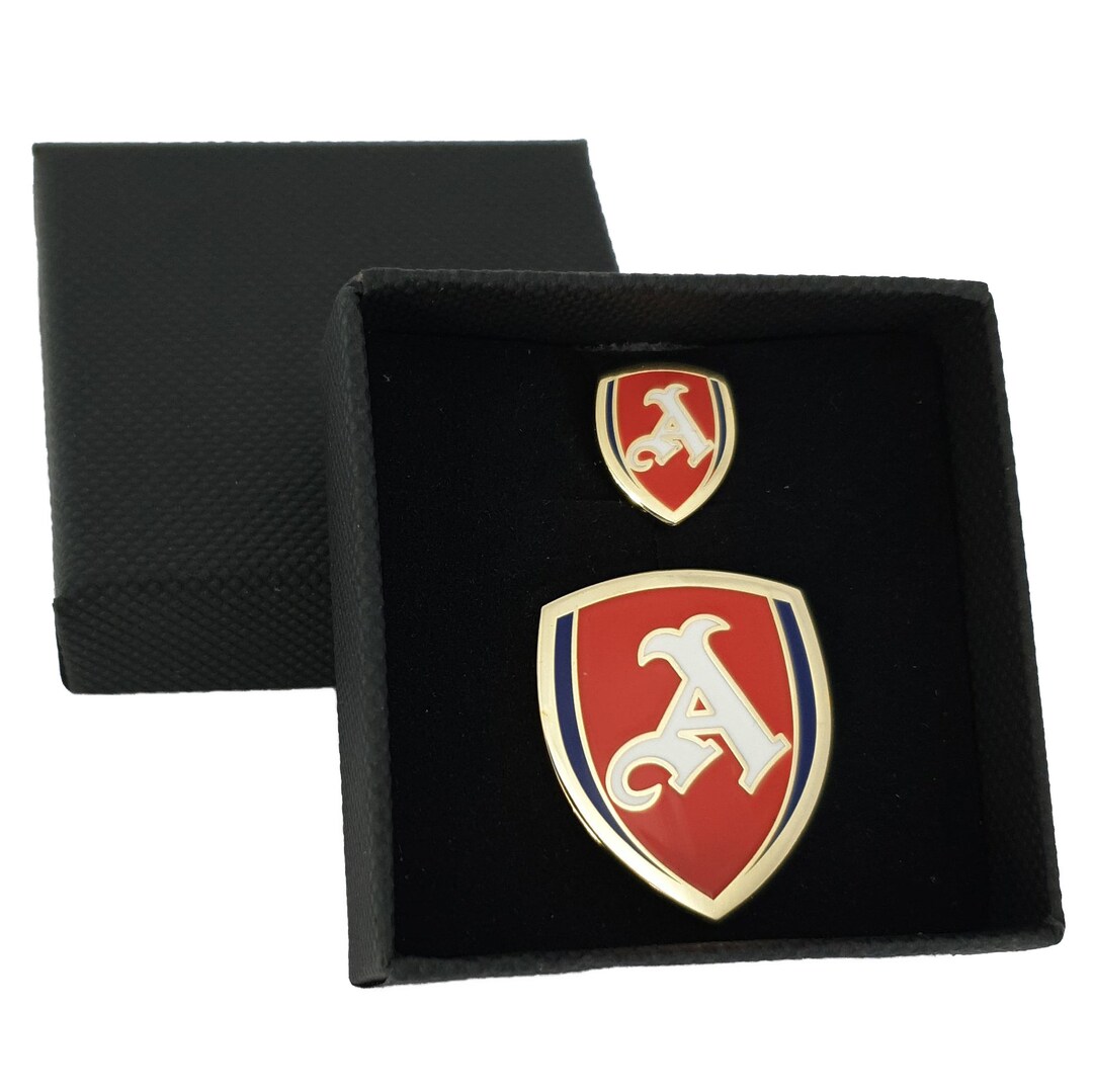 AFC BADGE Fanmade Merchandise Crest Pin (SET of 2) - Etsy