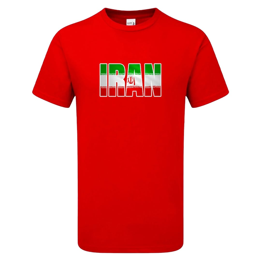 Iran Flag Tshirt Mens & Womens Euro World Football Rugby Cup Team - Etsy