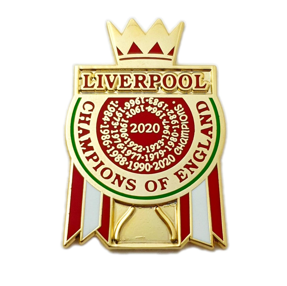 Liverpool Badge Champions 2020 Trophy and Years 35mm - Etsy Ireland