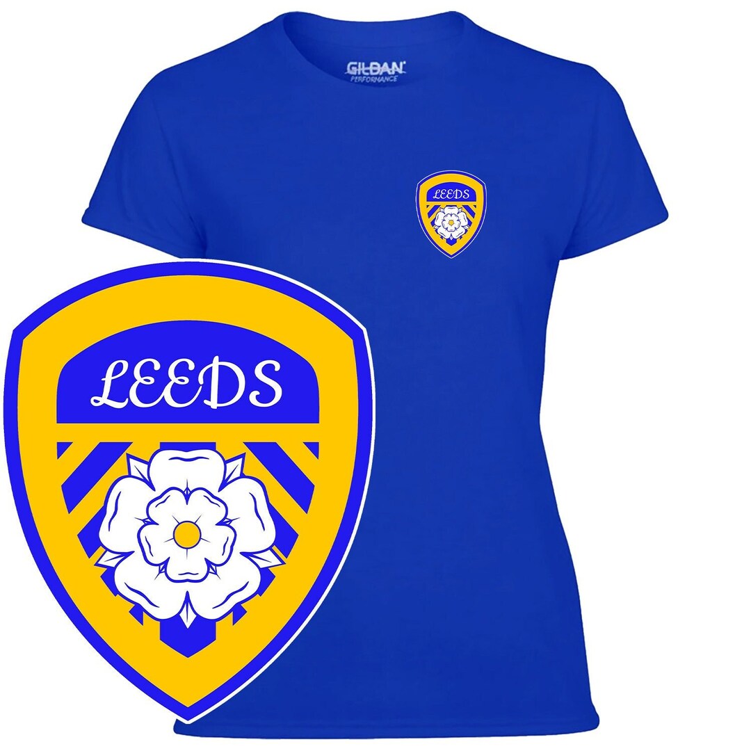 Leeds Pocket CREST Tshirt Womens Fanmade Merchandise - Etsy UK