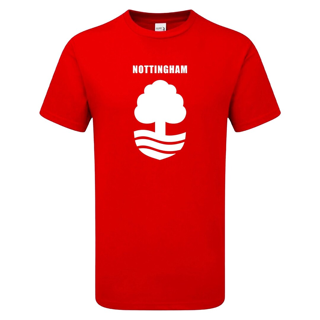 Nottingham Large Crest Tshirt Fanmade Merchandise MENS - Etsy