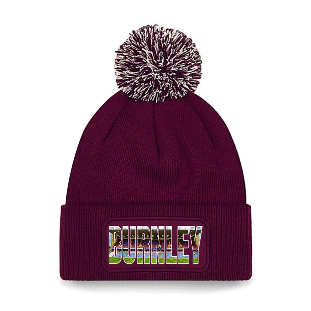 Burnley STADIUM Fanmade Hat Printed Logo Bobble - Etsy
