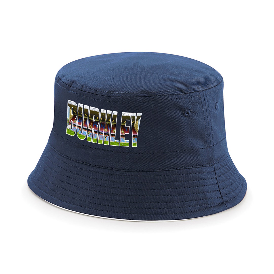Burnley Stadium Bucket Hat Printed Logo Fanmade Merchandise - Etsy