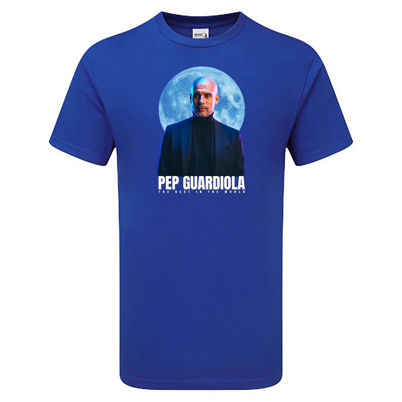 Pep Guardiola the Best in the World Manchester City TSHIRT Fanmade ...