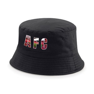 AFC Stadium Fanmade Bucket Hat Printed Logo - Etsy
