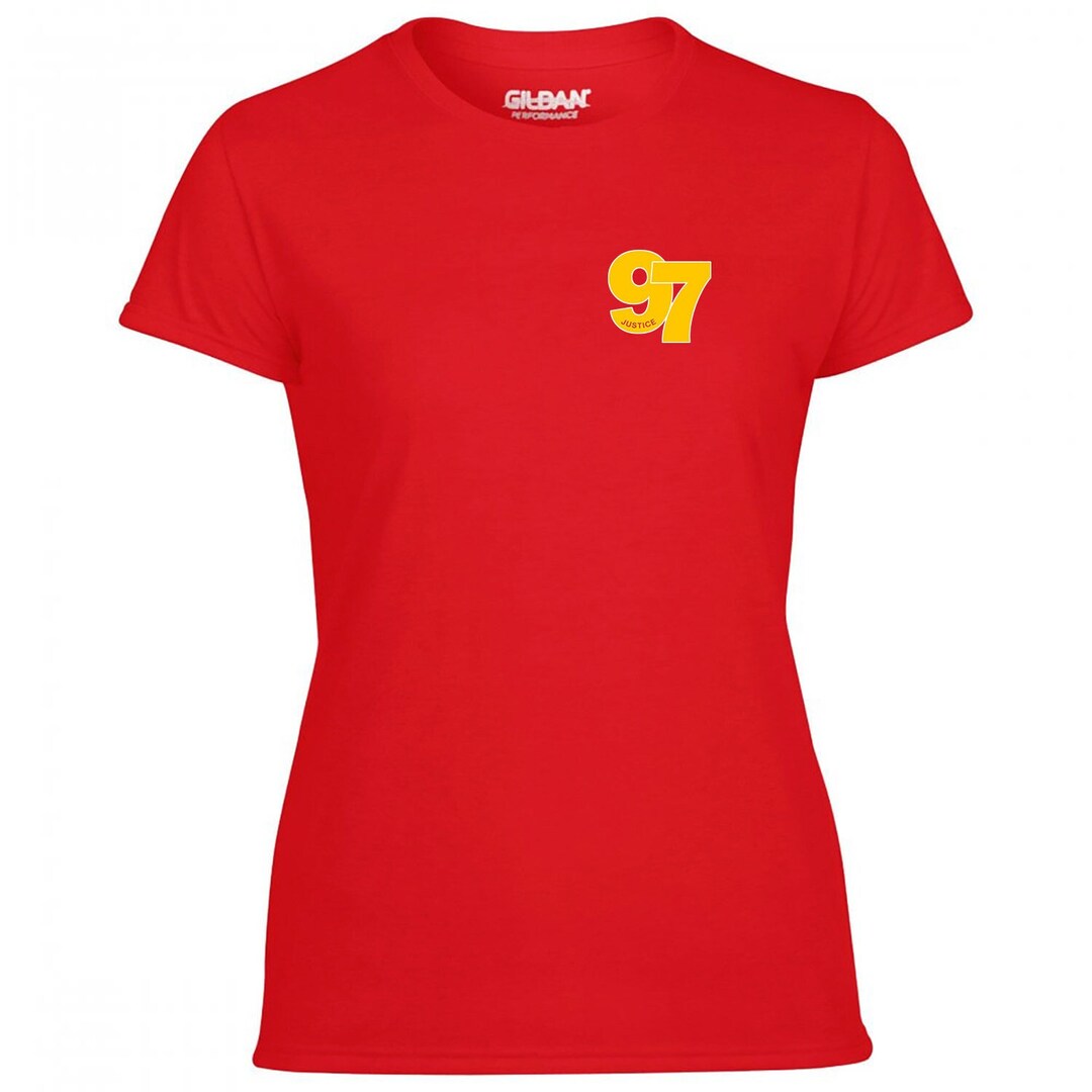 Liverpool Justice for 97 Tshirt RED Womens Hillsborough Disaster 15 ...