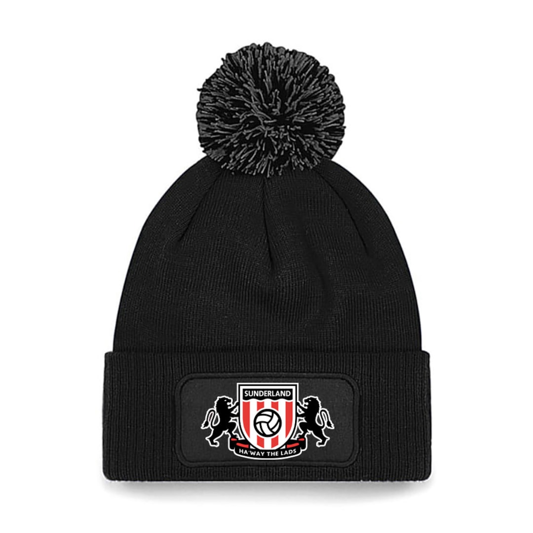Sunderland Crest Fanmade HAT Unofficial Merchandise Printed Logo Bobble ...