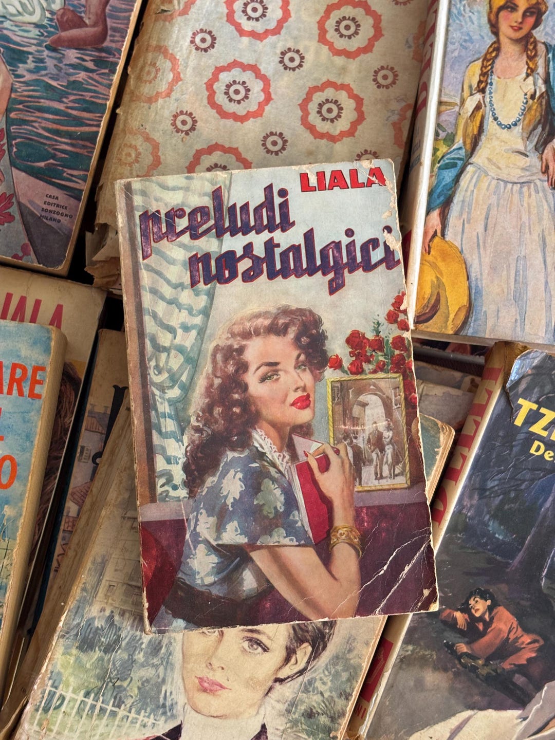 1960 Italian 3 Romances Books, Liala Novels, Retro' Home, Library Book ...