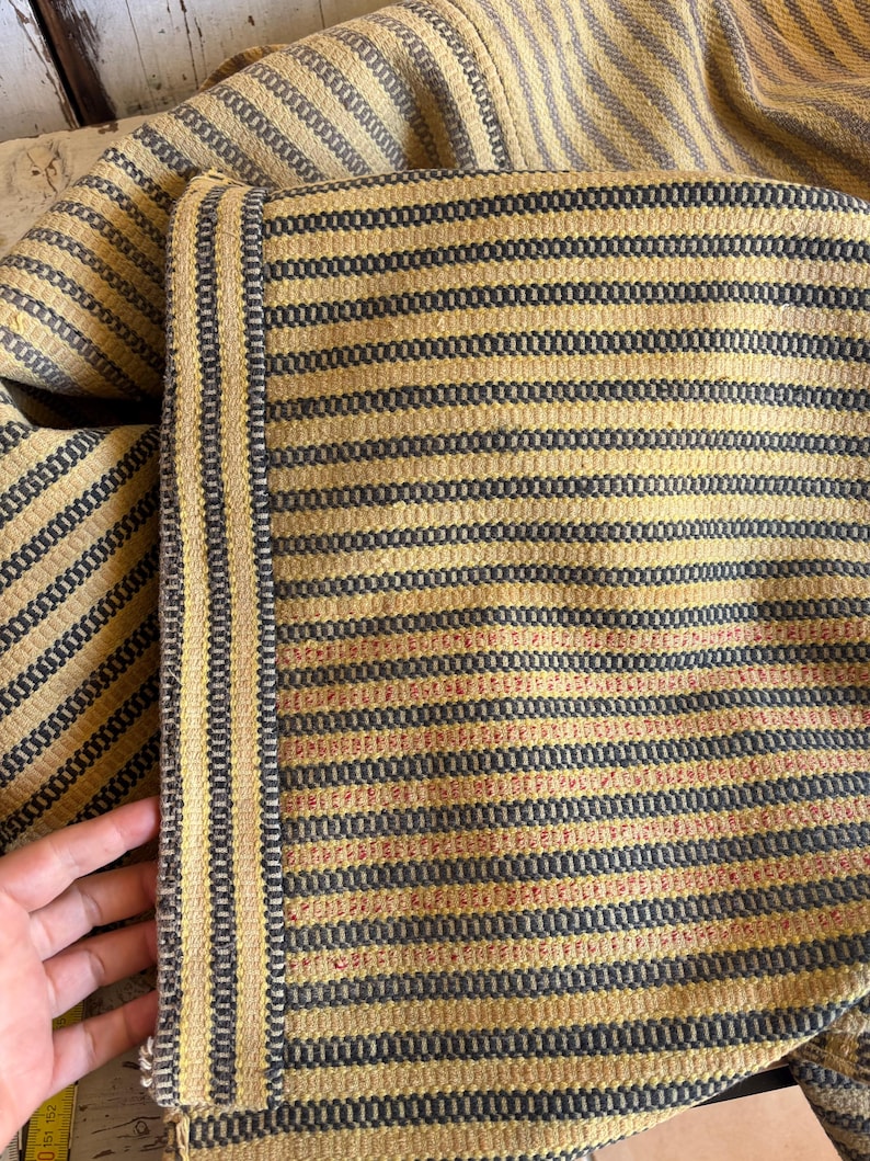 RARE Italian Handwoven, Heritage Fabric, Homespun, Fabric Roll ...