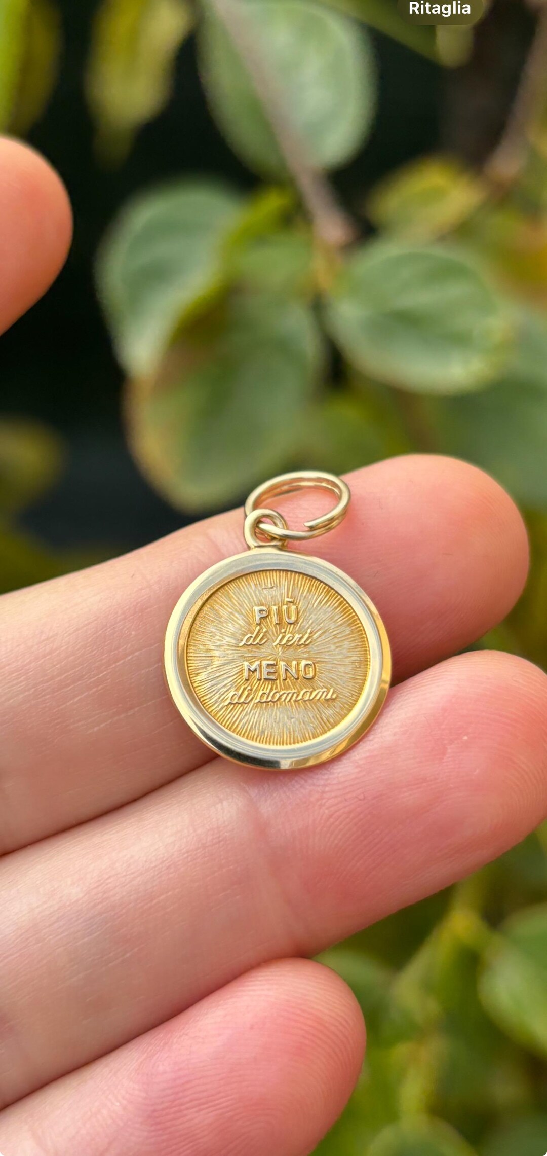 Vintage Love Token 1AR Gold 18K - More Than Yesterday and Less Than ...