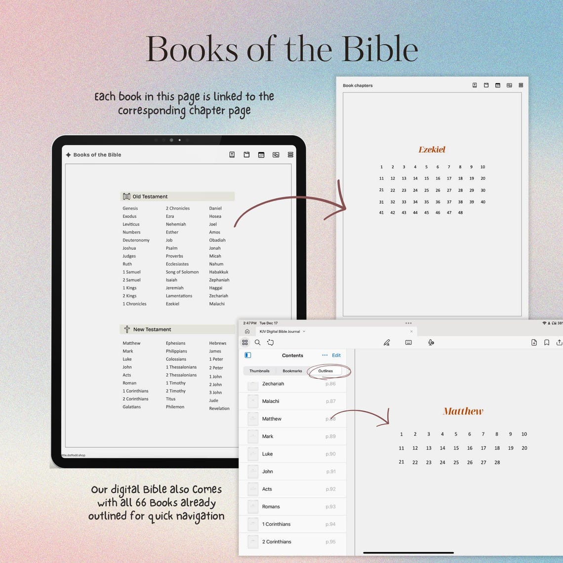 ASV Digital Journaling Bible | Reading Plan and Tracker | Bible Study ...