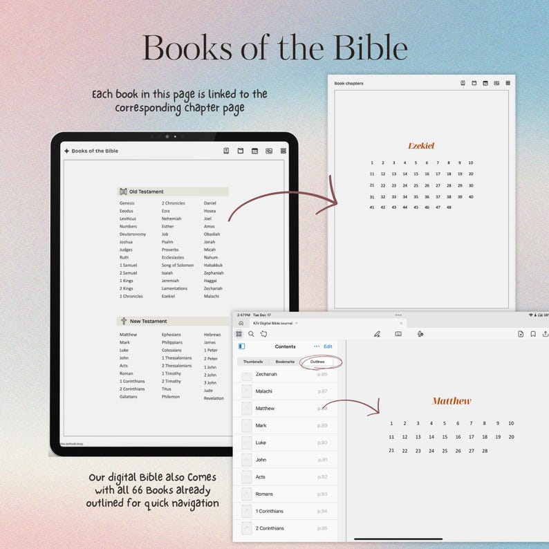 ASV Digital Journaling Bible | Reading Plan and Tracker | Bible Study | Verse Mapping | Digital ...