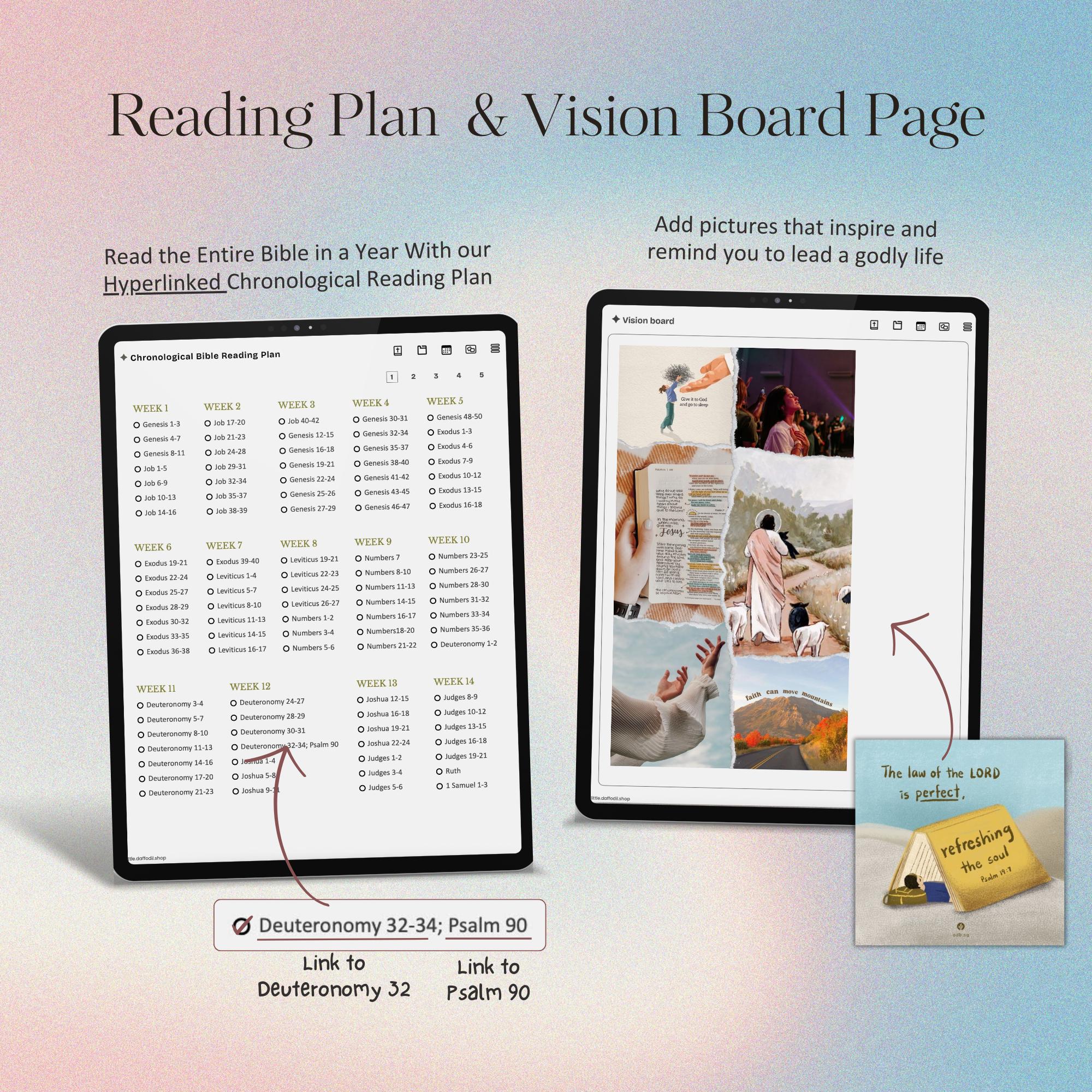 ASV Digital Journaling Bible | Reading Plan and Tracker | Bible Study ...
