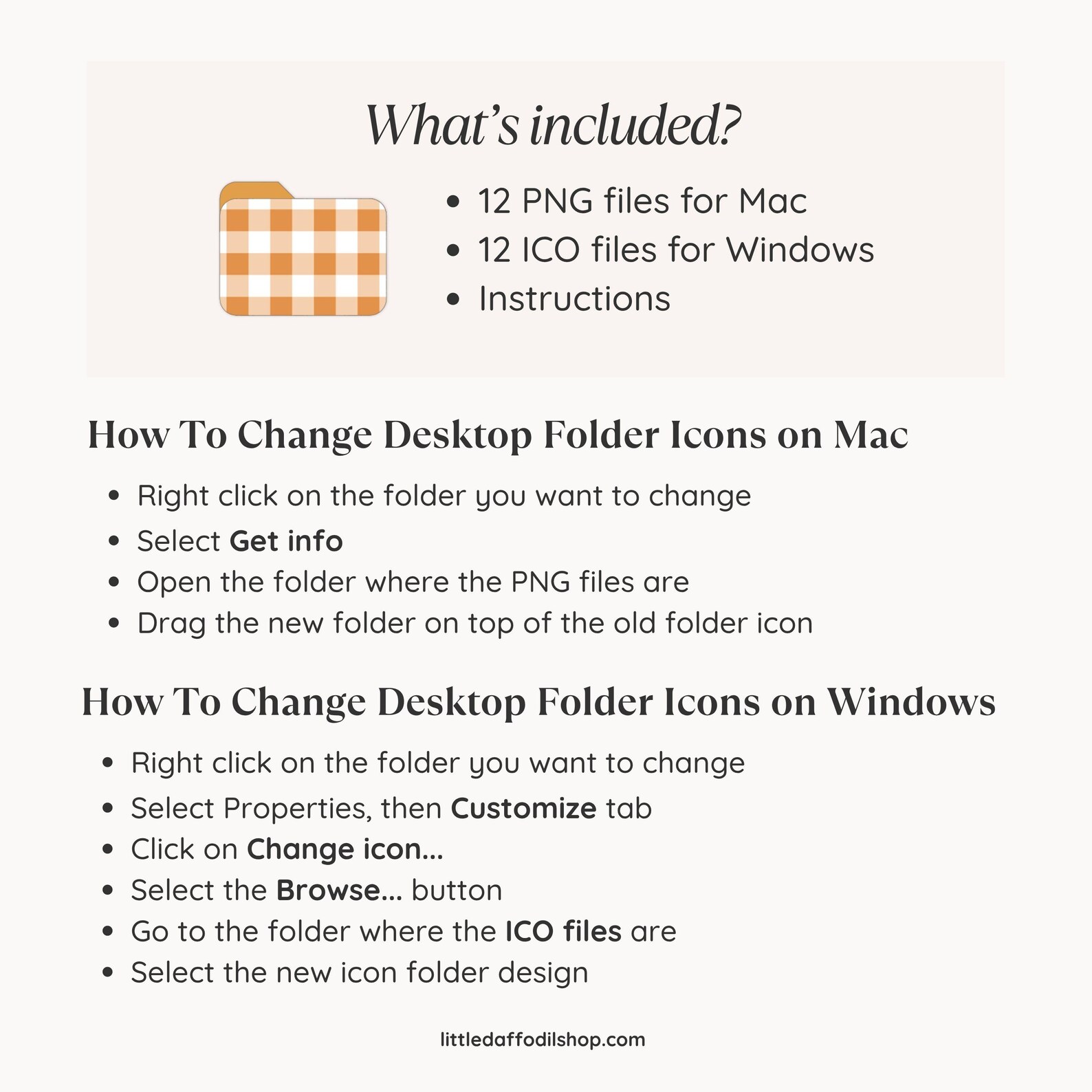 12 Fall Folder Icons for Mac and Windows - Etsy