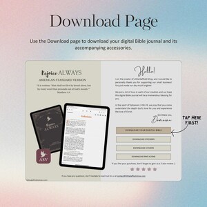 ASV Digital Journaling Bible | Reading Plan and Tracker | Bible Study ...