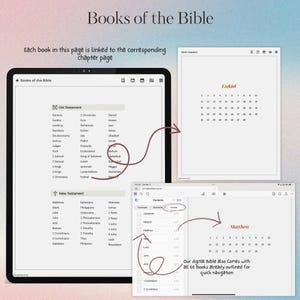 KJV Digital Journaling Bible | Chronological Reading Plan and Tracker | SOAP Study Method | Old ...