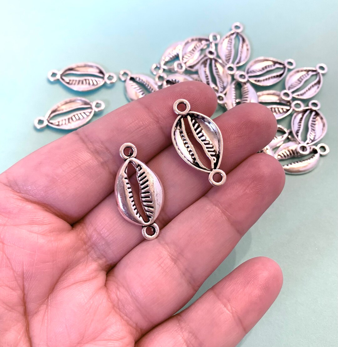 Shell Charms Cowrie Shell Charms - Etsy