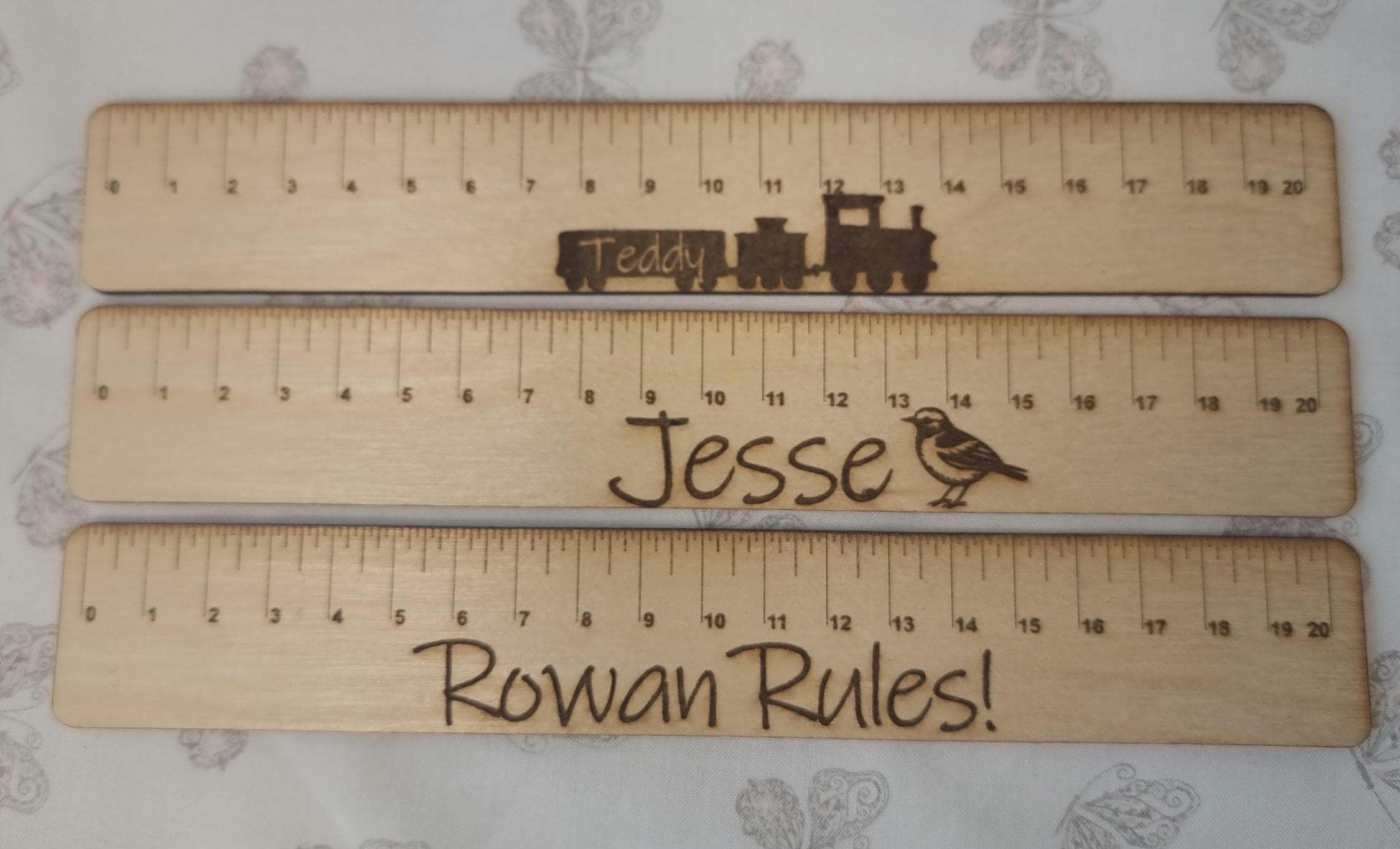 Personalised 20cm Ruler - Etsy