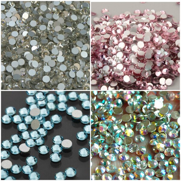 3mm Pink Rhinestones - Etsy