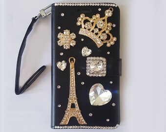 Bling Wallet Case | Etsy