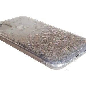 Holographic Hologram Silver Glitter Samsung Galaxy S7/S8/S9/S10/S20/S21 ...
